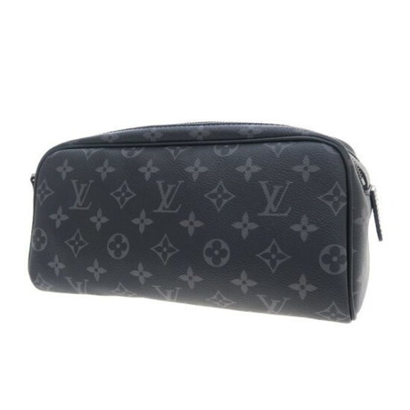 Louis Vuitton | Bags | Louis Vuitton Eclipse Black Dop Kit | Poshmark